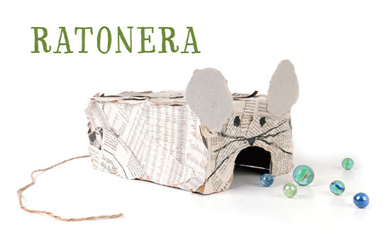 Como hacer una ratonera para jugar. Manualidades chilenas para compart ...