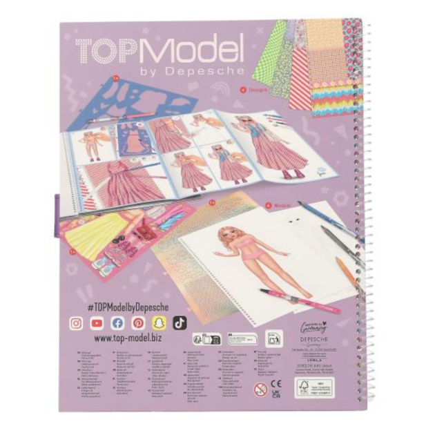 LIBRO TOP MODEL SPECIAL DESIGN BOOK – Mi Maleta Kids