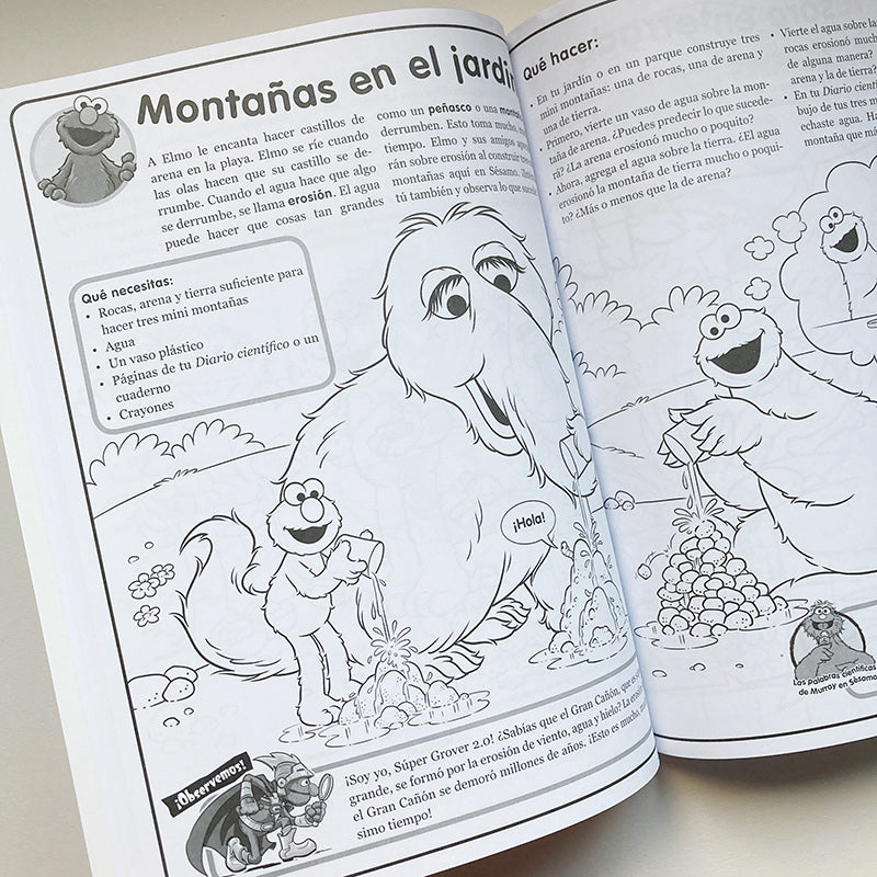 LIBRO Experimentos científicos fáciles con Elmo y sus amigos – Mi ...