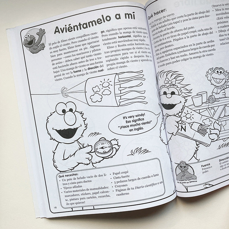 LIBRO Experimentos científicos fáciles con Elmo y sus amigos – Mi ...